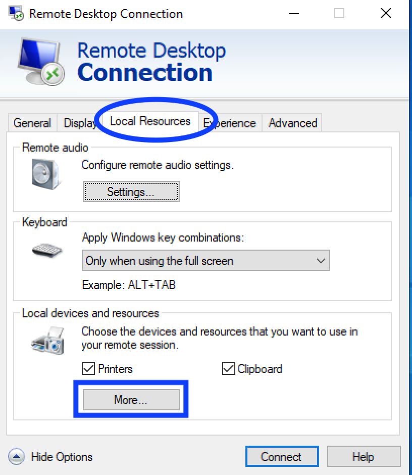 How to Enable Drive Redirection for Windows Remote Desktop - Remote App ...