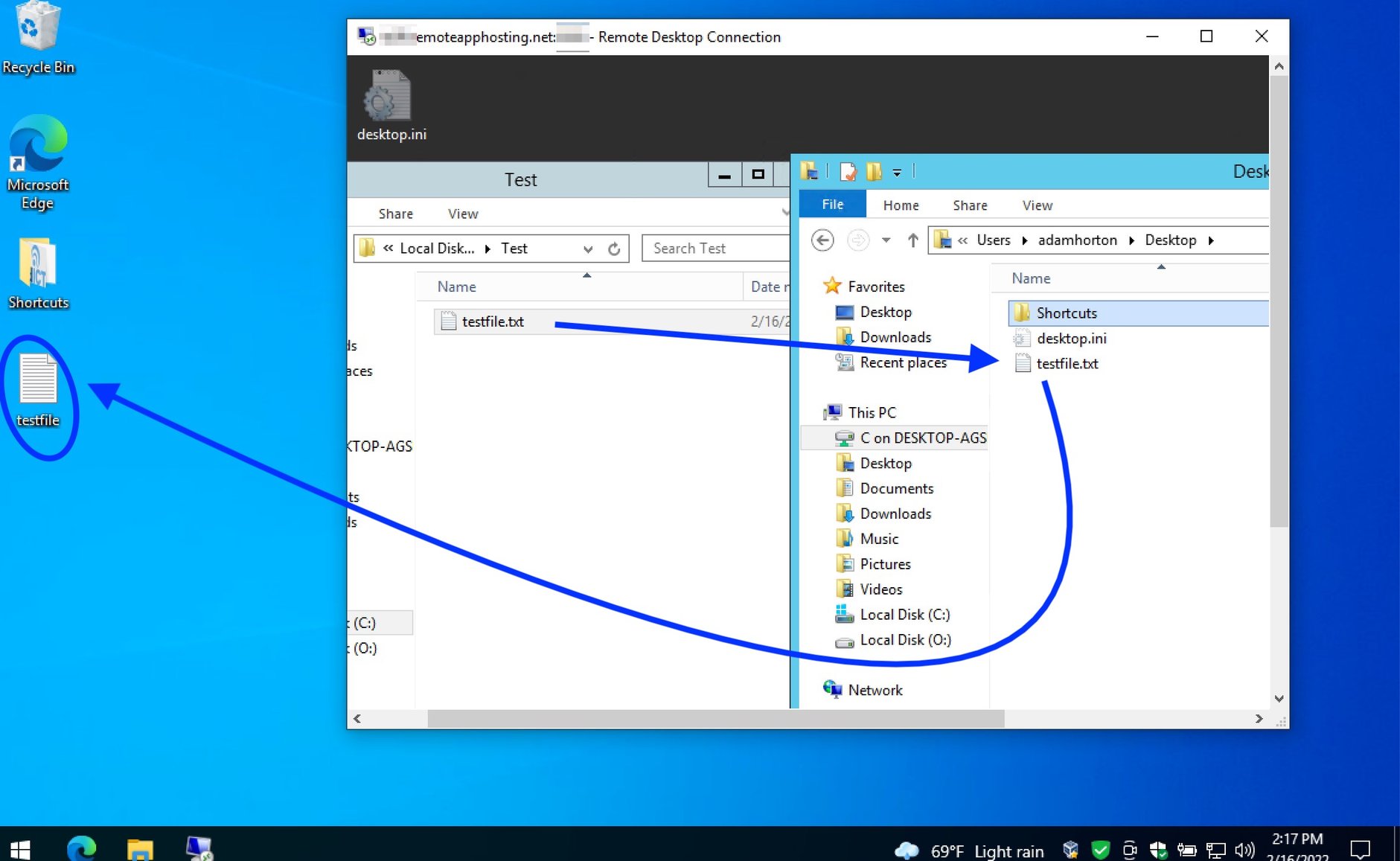 How to Enable Drive Redirection for Windows Remote Desktop - Remote App ...